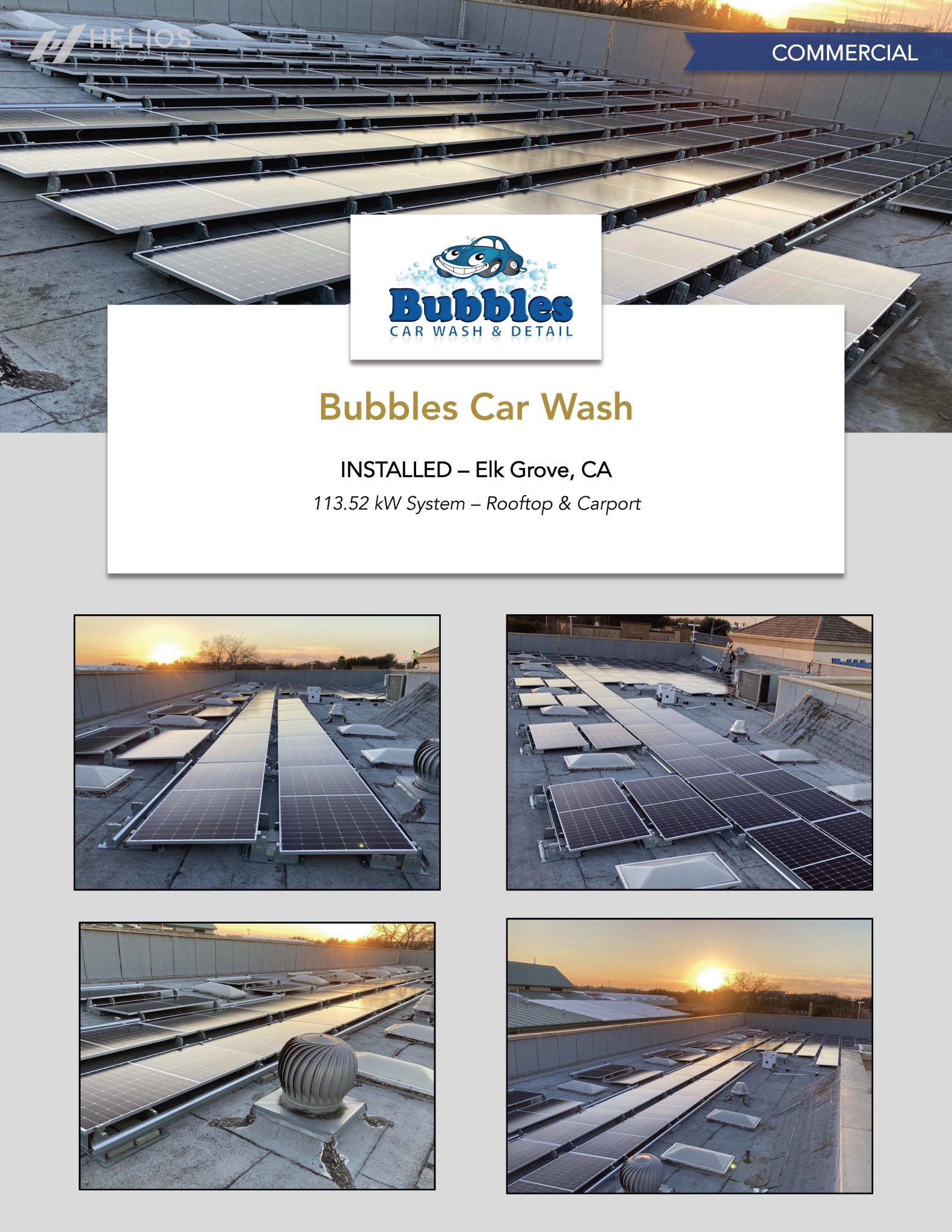 Commercial Projects - Solana Solar in Northern CA