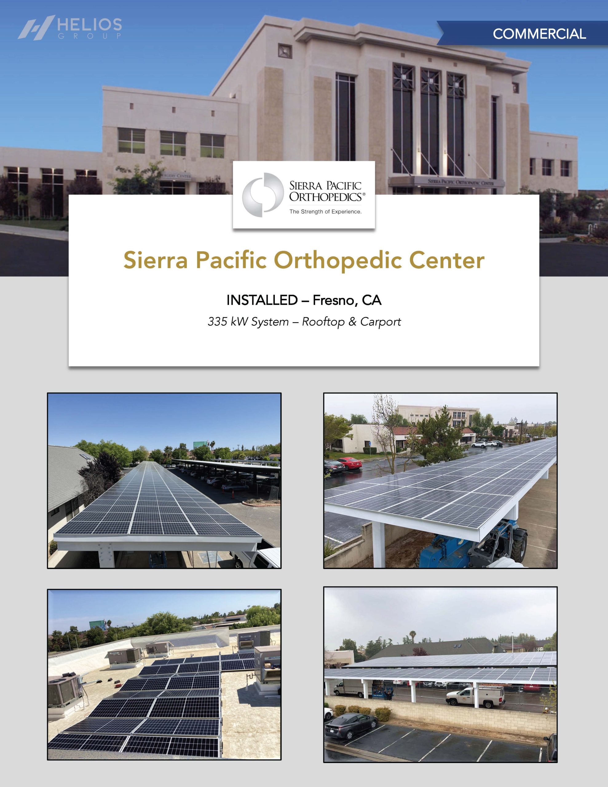 Commercial Projects - Solana Solar in Northern CA
