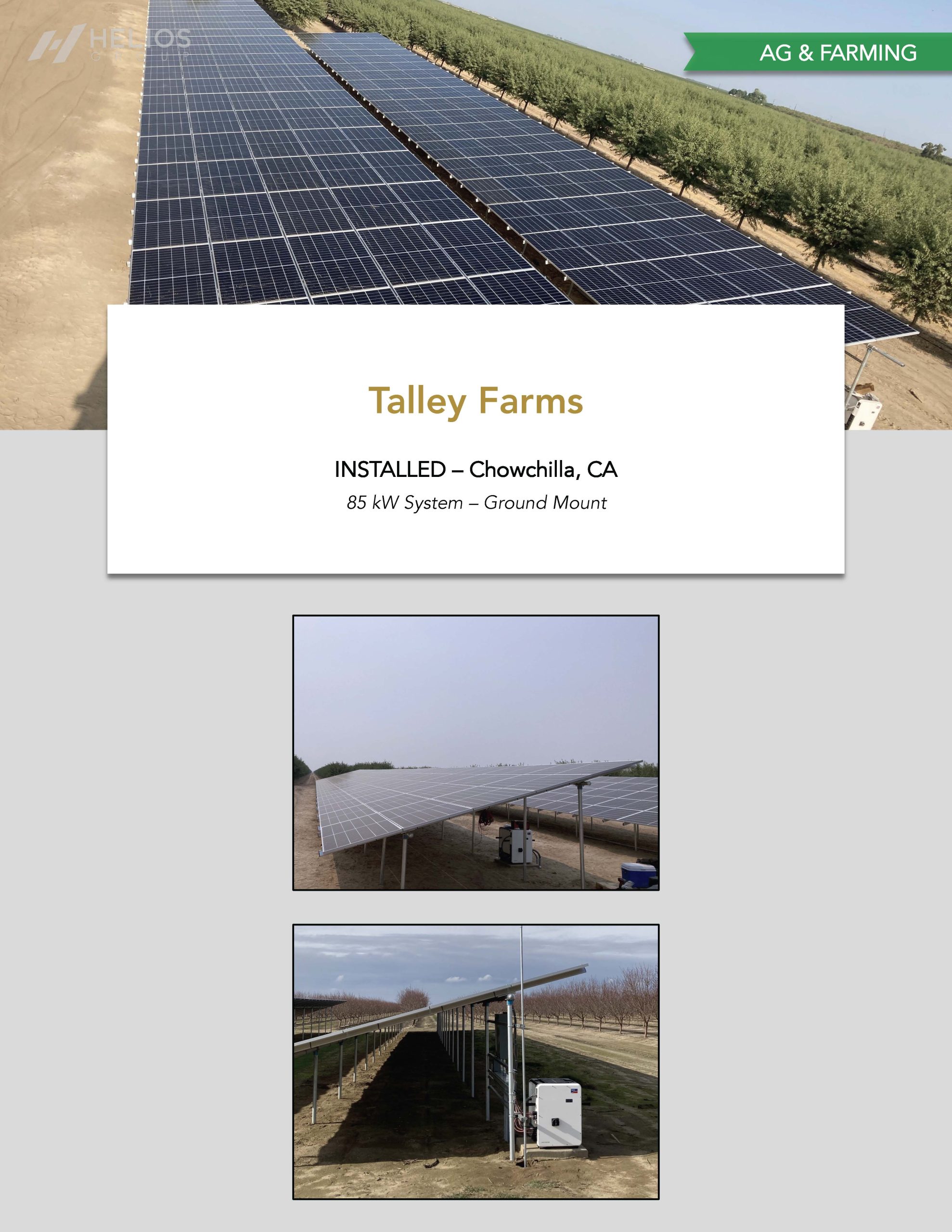 Commercial Projects - Solana Solar in Northern CA